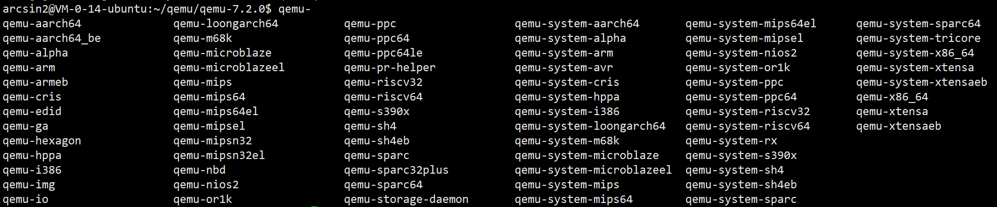 Ubuntu 22 04 安装 QEMU 流程 arcsin2 的个人博客
