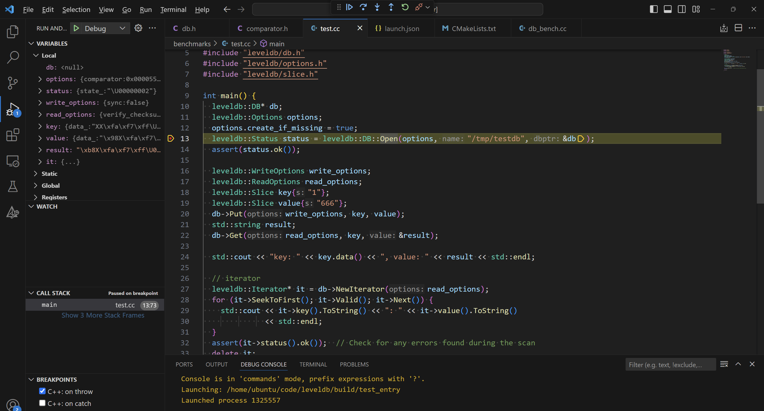 LevelDB 调试环境搭建 - arcsin2 的个人博客